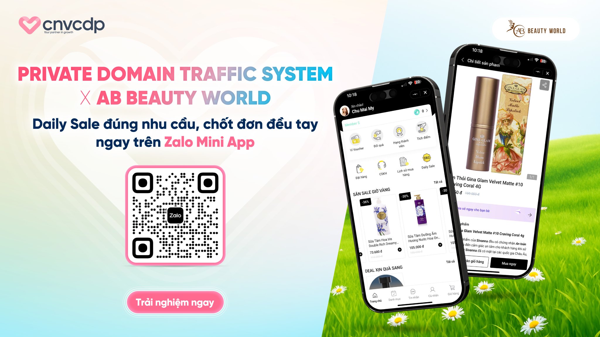 AB Beauty World x Private Domain Traffic System – Từ Daily Sale đại trà ...