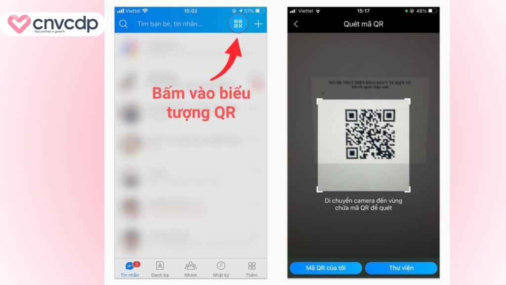 Mã QR - Code trên Zalo OA: Giải pháp kết nối khách hàng đa ngành