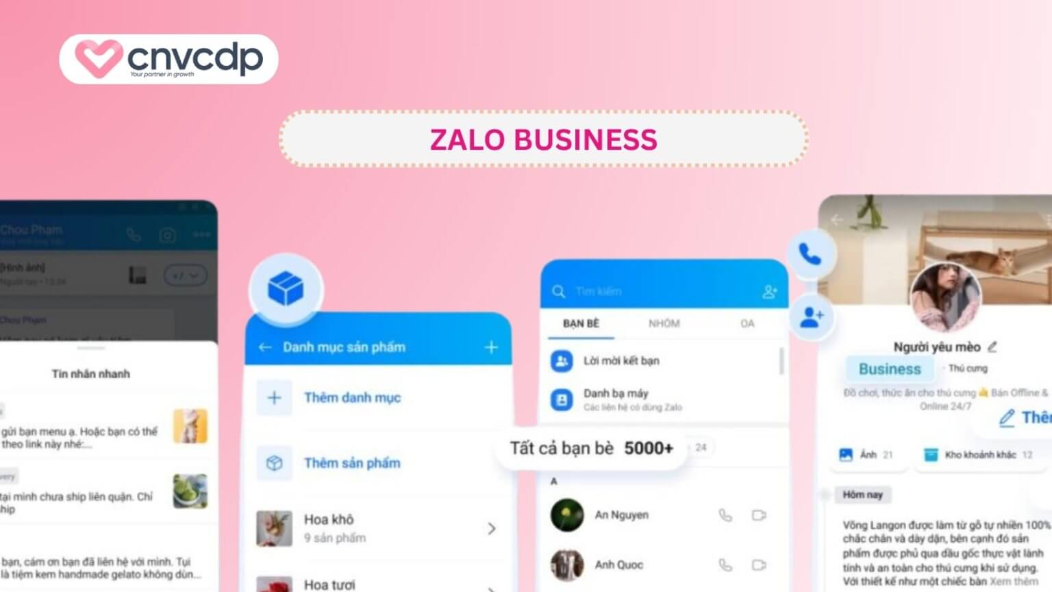 So sánh Zalo OA và Zalo Business, lựa chọn tối ưu cho doanh nghiệp?