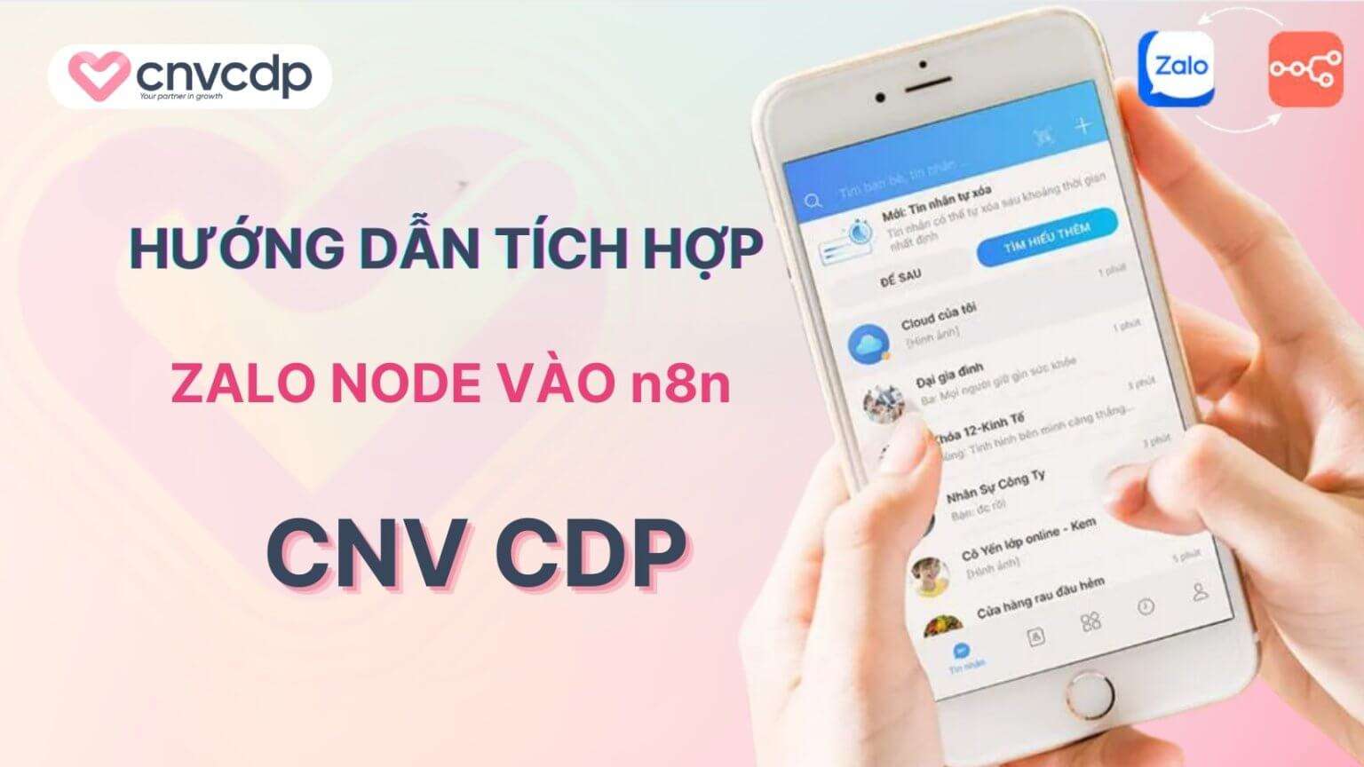 Hướng dẫn cách tích hợp Zalo Node vào n8n cực ĐƠN GIẢN